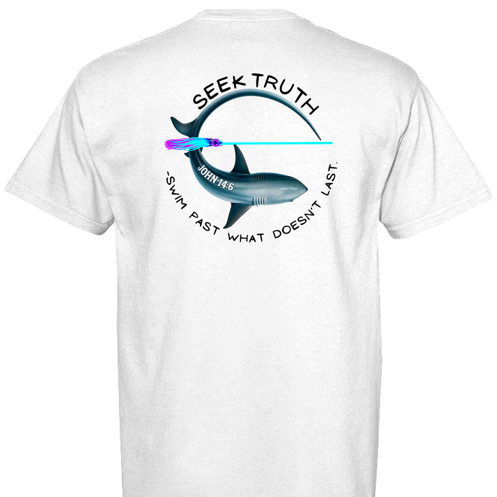Christian Faith T-Shirt – John 14:6 “Seek Truth” Comfort Colors Tee ...